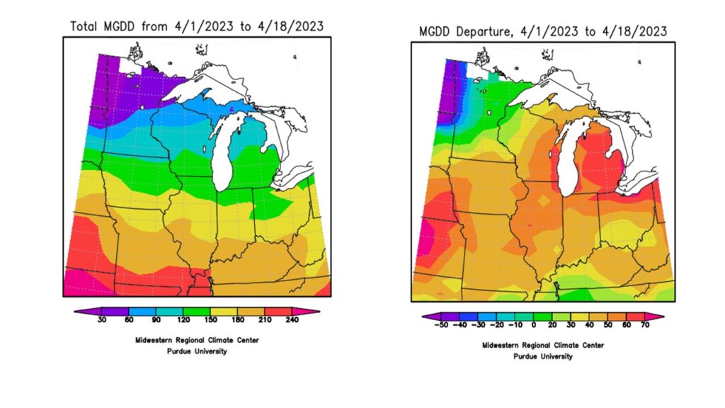 Return to Below-Normal Precipitation, Variable Temperatures, and ...