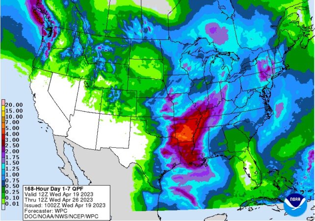 Return to Below-Normal Precipitation, Variable Temperatures, and ...