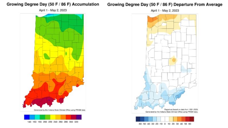Warmer Temperatures on the Way | Purdue University Vegetable Crops Hotline