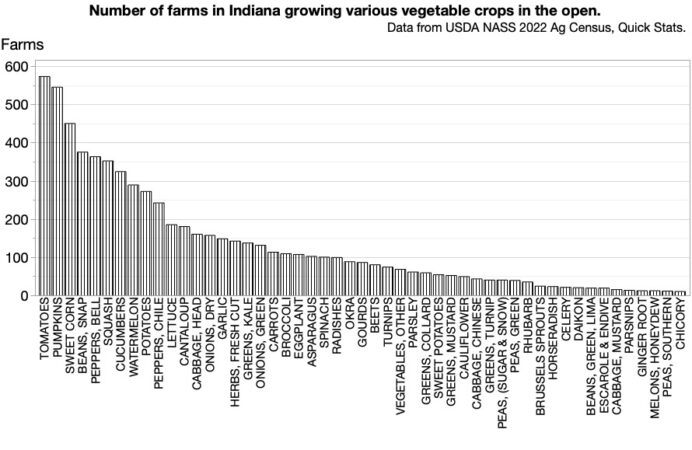 What Does the 2022 Ag Census Show About Indiana Vegetable Production ...
